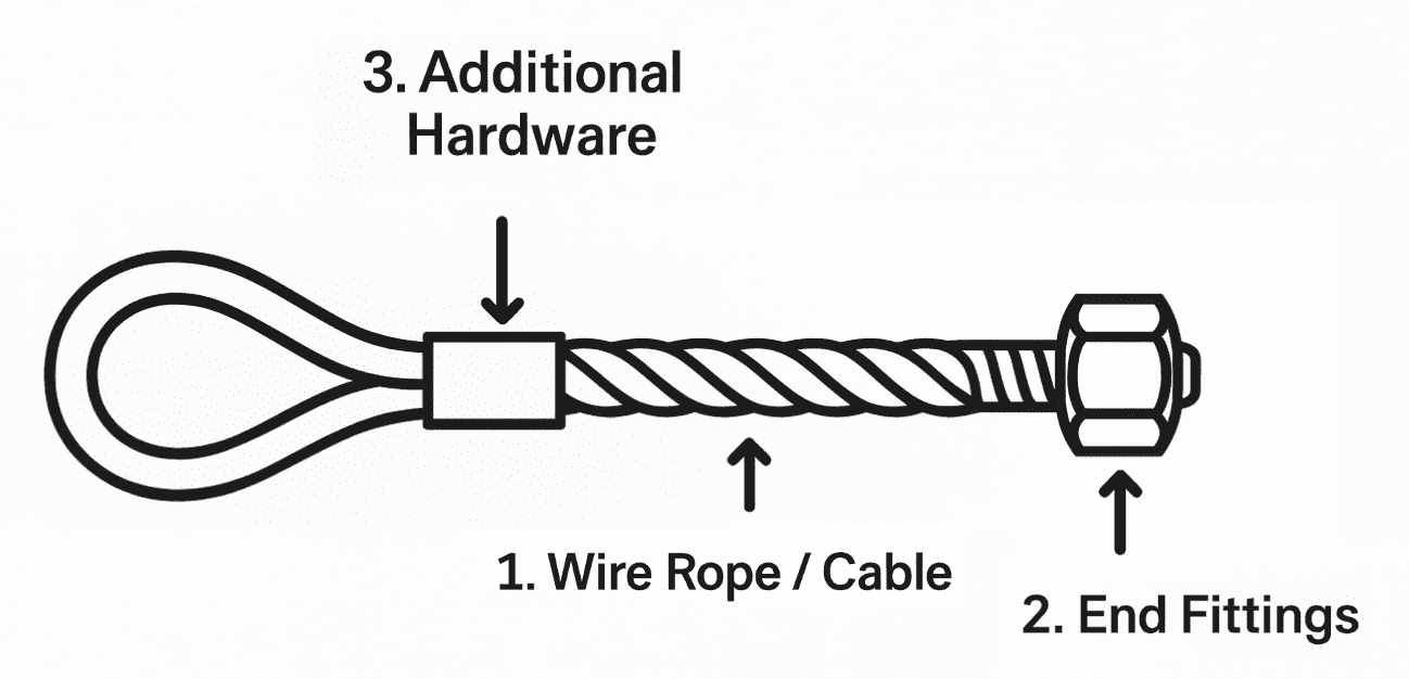 Wire Rope Assemblies | Custom Cable Assemblies Manufacturer